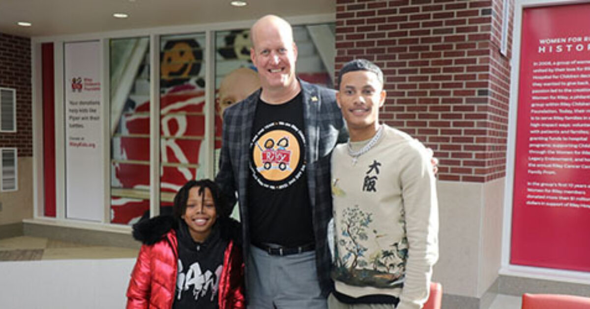 Super Riley Kids Attend Super Bowl LVII | Riley Children's Foundation