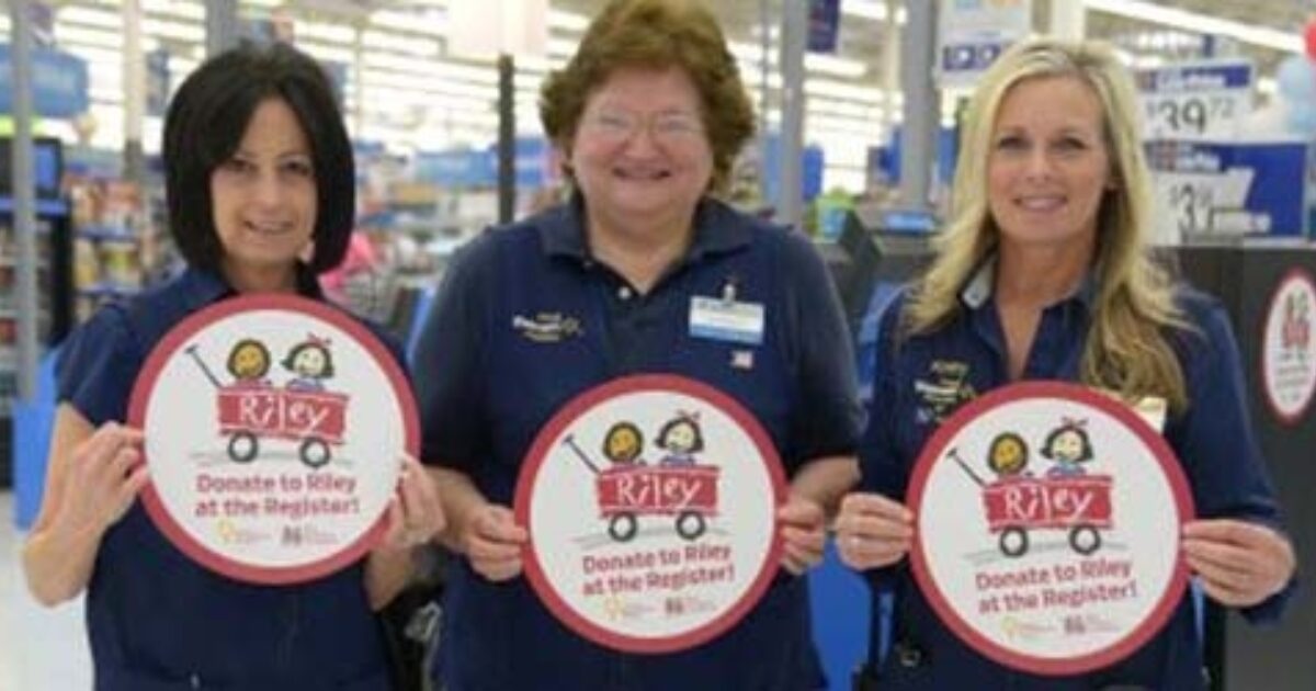 Walmart and Sam’s Clubs Locations Raise Funds for Riley Hospital for ...